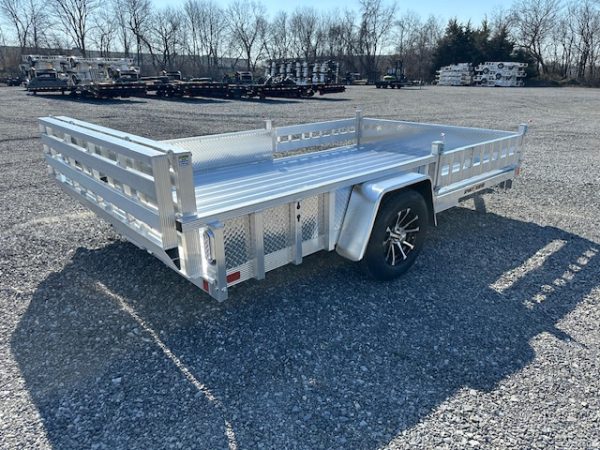 Sport Haven 7×12 Aluminum Utility Trailer - ATV Ramps