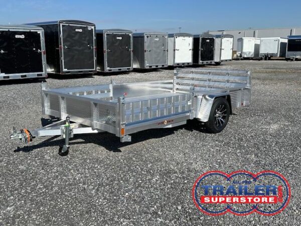 Sport Haven 7×12 Aluminum Utility Trailer - ATV Ramps