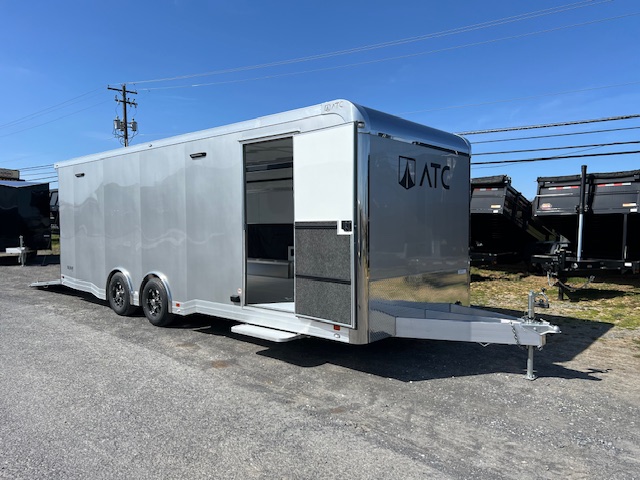 ATC 8.5 x 24 Aluminum Enclosed Car Trailer - ROM 550