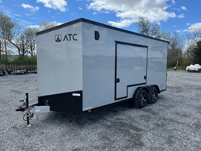 ATC 7.5 x 16 Aluminum Enclosed Cargo Trailer - Escape Door
