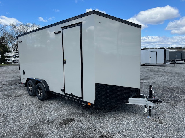 ATC 7.5 x 16 Aluminum Enclosed Cargo Trailer - Escape Door