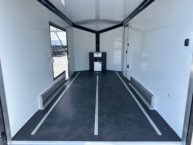 ATC 7.5 x 16 Aluminum Enclosed Cargo Trailer - Escape Door