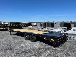 Big Tex 8.5 x 25 Gooseneck Trailer - 14GN Mega Ramps