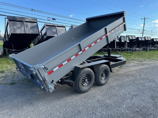 BWise 7 x 14 Low Profile Dump Trailer - Tarp Kit
