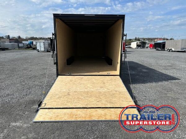 Covered Wagon 8.5 x 24 Enclosed Car Trailer - Torsion Axles
