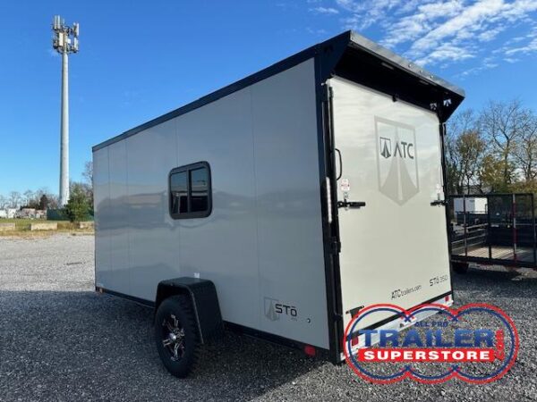 ATC 6.5 x 14 Aluminum Enclosed Trailer - Adventure Package