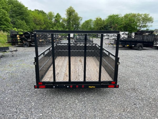 Big Tex 7 x 12 Landscape Utility Trailer - 2' Steel Sides