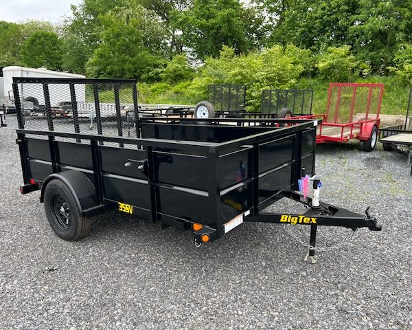 Big Tex 5x10 Landscape Utility Trailer | 24" Steel Sides