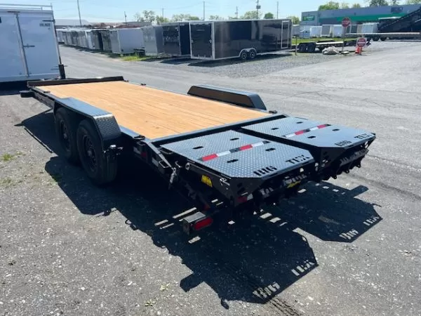 Big Tex 7 x 20 Low Profile Equipment Trailer - Mega Ramps