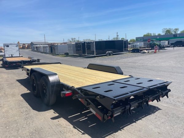 CAM Superline 7 x 20 Equipment Trailer - Super Ramps