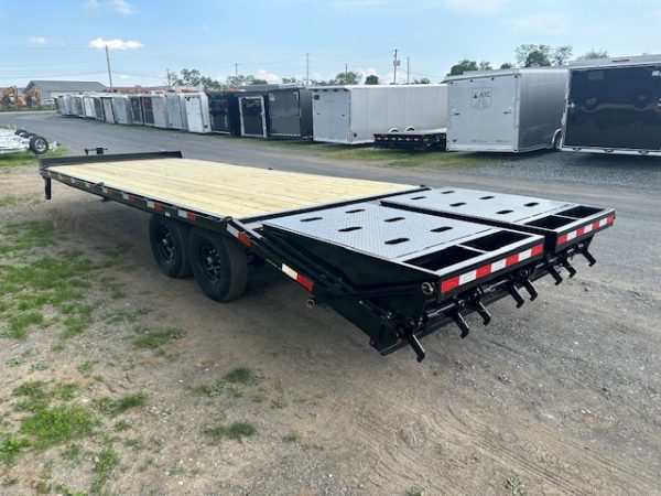 CAM Superline 8 x 25 Deckover Equipment Trailer - Super Ramps