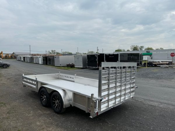 Sport Haven 7×16 Aluminum Utility Trailer - ATV Ramps