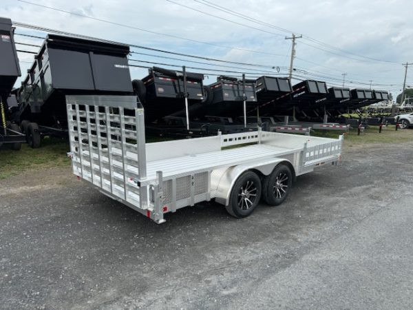 Sport Haven 7×16 Aluminum Utility Trailer - ATV Ramps
