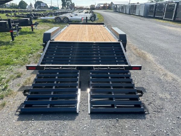 Big Tex 14EH Low Profile 7 x 18 Equipment Trailer - Mega Ramps
