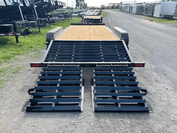 Big Tex 16EH Low Profile 7 x 18 Equipment Trailer - Mega Ramps