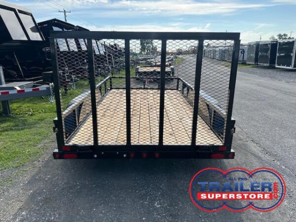 Big Tex 7 x 12 Landscape Utility Trailer - 2' Steel Sides