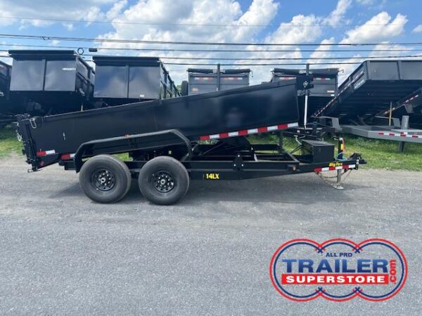 Big Tex 7 x 14 Channel Frame Dump Trailer - 14LX
