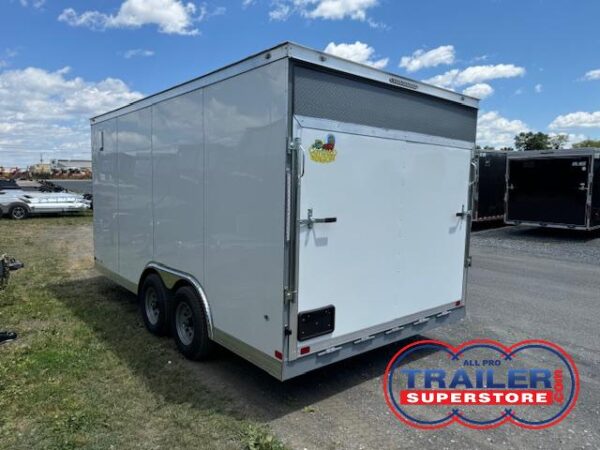 Covered Wagon 8.5 x 16 Enclosed Trailer - Landscape Package