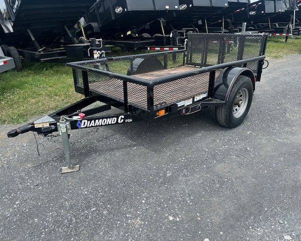 Carry-On 5x10 Landscape Utility Trailer – Wood Deck