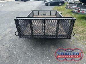 Carry-On 5x10 Landscape Utility Trailer – Wood Deck