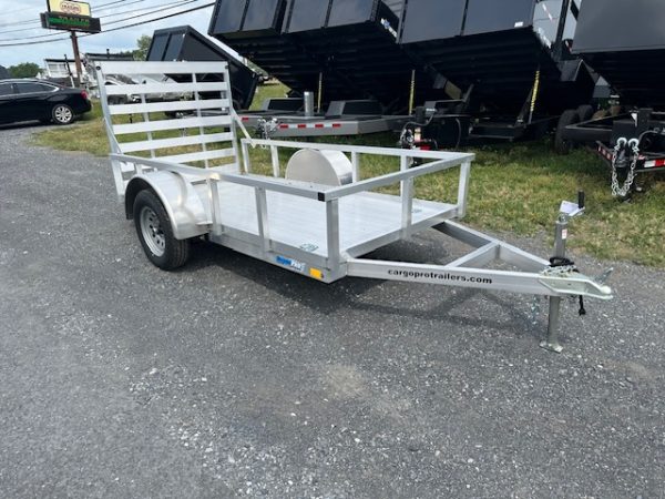 Cargo Pro 5 x 10 Aluminum Utility Trailer - Side Rail