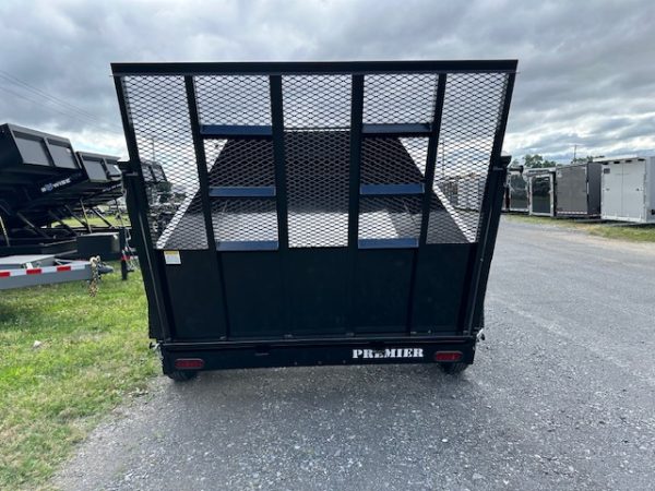 Premier 6 x 10 Low Profile Dump Trailer - Landscape Ramp