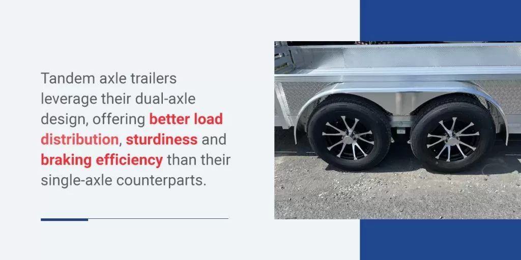 What Is a Tandem Axle Trailer?