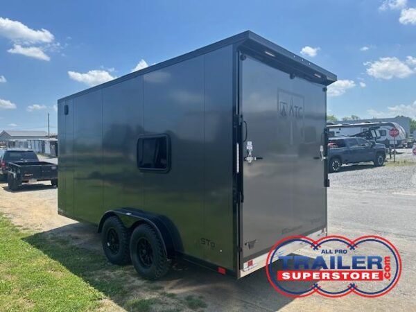 ATC 7.5 x 16 Aluminum Enclosed Trailer - Adventure Package
