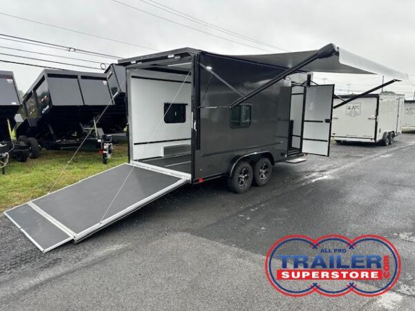 ATC 7.5 x 16 Aluminum Enclosed Trailer - Adventure Package