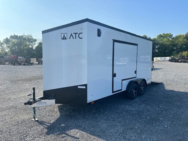 ATC 7.5 x 16 Aluminum Enclosed Trailer - UTV Escape Door
