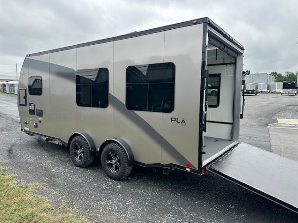 ATC 7.5 x 20 Aluminum Travel Trailer Toy Hauler - PLA 450