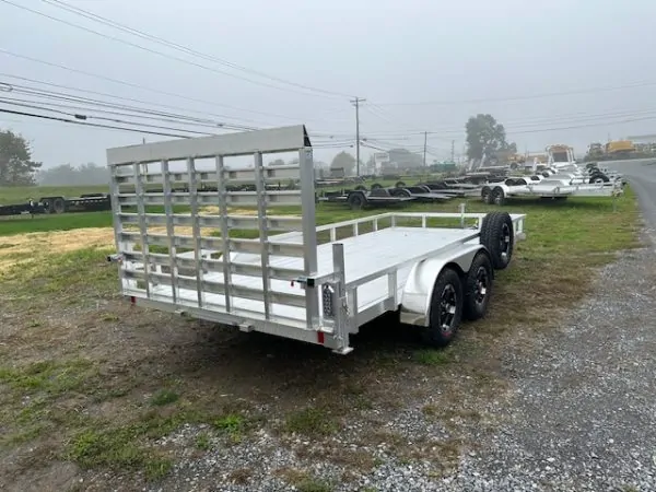 Sport Haven 7×14 Aluminum Utility Trailer - Dual Axle