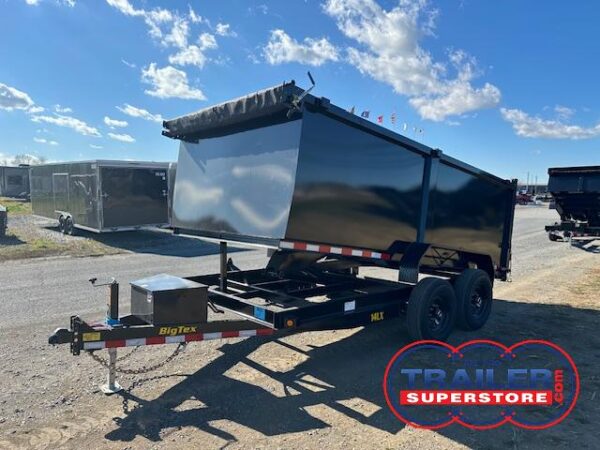 Big Tex 14LX Dump Trailer - 7 x 14 Channel Frame