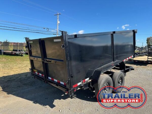 Big Tex 14LX Dump Trailer - 7 x 14 Channel Frame