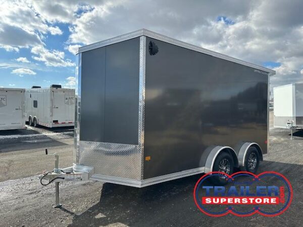 Cargo Pro 7.5 x 14 Aluminum Enclosed Cargo Trailer - Spoiler