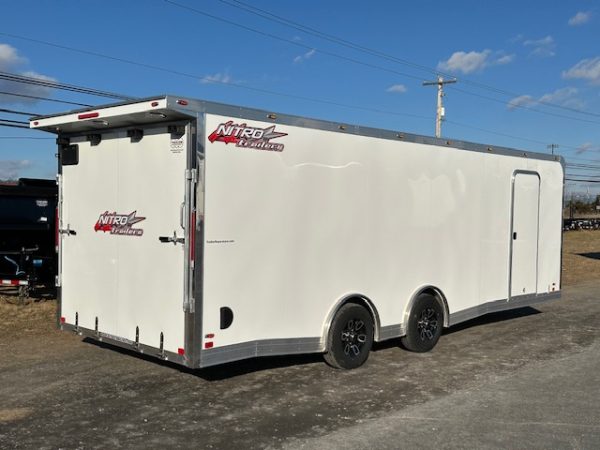 Nitro 8.5 x 24 Enclosed Aluminum Car Trailer