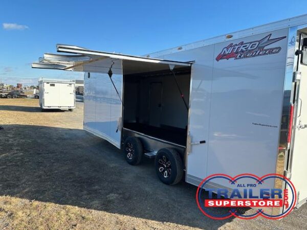 Nitro 8.5 x 24 Enclosed Aluminum Car Trailer