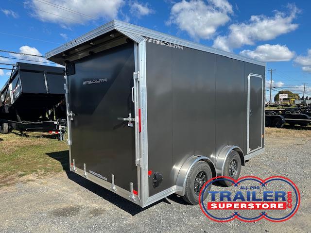 Cargo Pro 7.5 x 14 Aluminum Enclosed Cargo Trailer - Spoiler