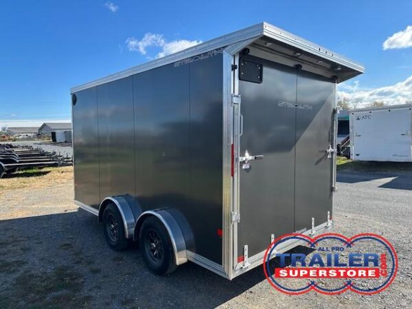 Cargo Pro 7.5 x 14 Aluminum Enclosed Cargo Trailer - Spoiler