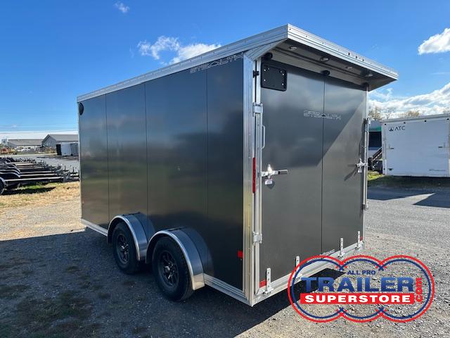Cargo Pro 7.5 x 14 Aluminum Enclosed Cargo Trailer - Spoiler