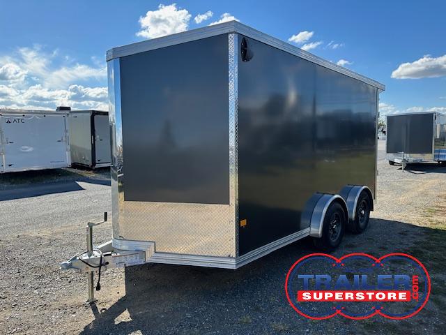 Cargo Pro 7.5 x 14 Aluminum Enclosed Cargo Trailer - Spoiler