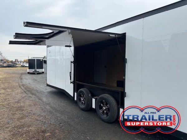 Covered Wagon 8.5 x 24 Enclosed Car Trailer - Spoiler