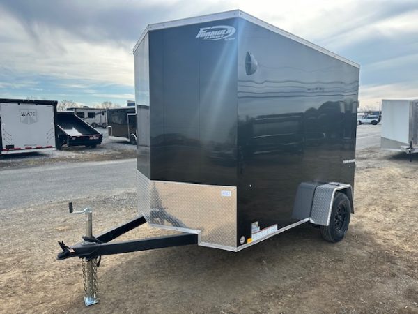 Formula 6 x 10 Enclosed Cargo Trailer - Rear Ramp Door