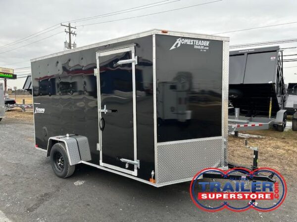 Homesteader 7 x 12 V-Nose Enclosed Cargo Trailer
