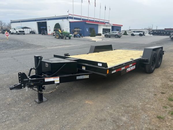 Premier 7 x 16 Equipment Trailer - Power Tilt