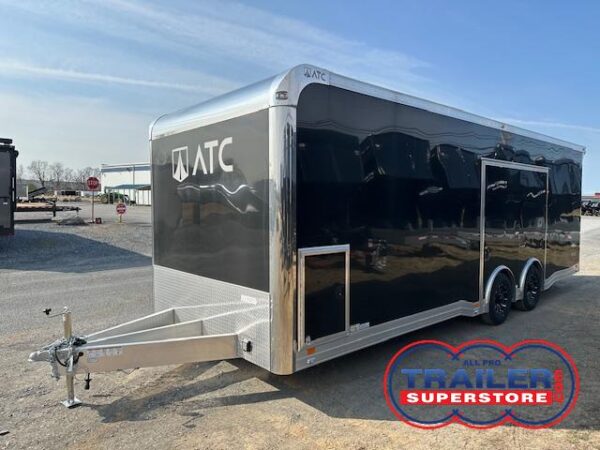 ATC 8.5 x 24 Aluminum Enclosed Car Trailer - ROM 550