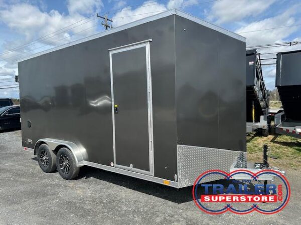 ATC 7.5 x 16 Aluminum Enclosed Cargo Trailer - Added Height