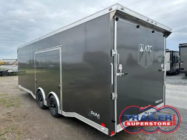 ATC 8.5 x 24 Aluminum Enclosed Car Trailer - ROM 450