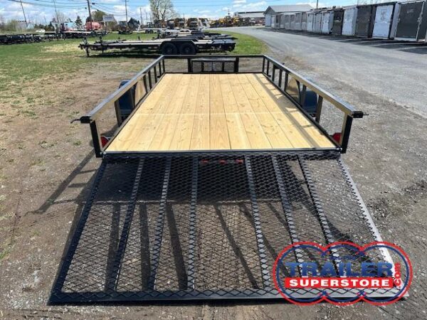 Carry-On 6x10 Aluminum Landscape Utility Trailer | Mesh Gate