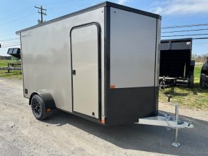 Nitro 6x12 Enclosed Cargo Trailer- Spoiler